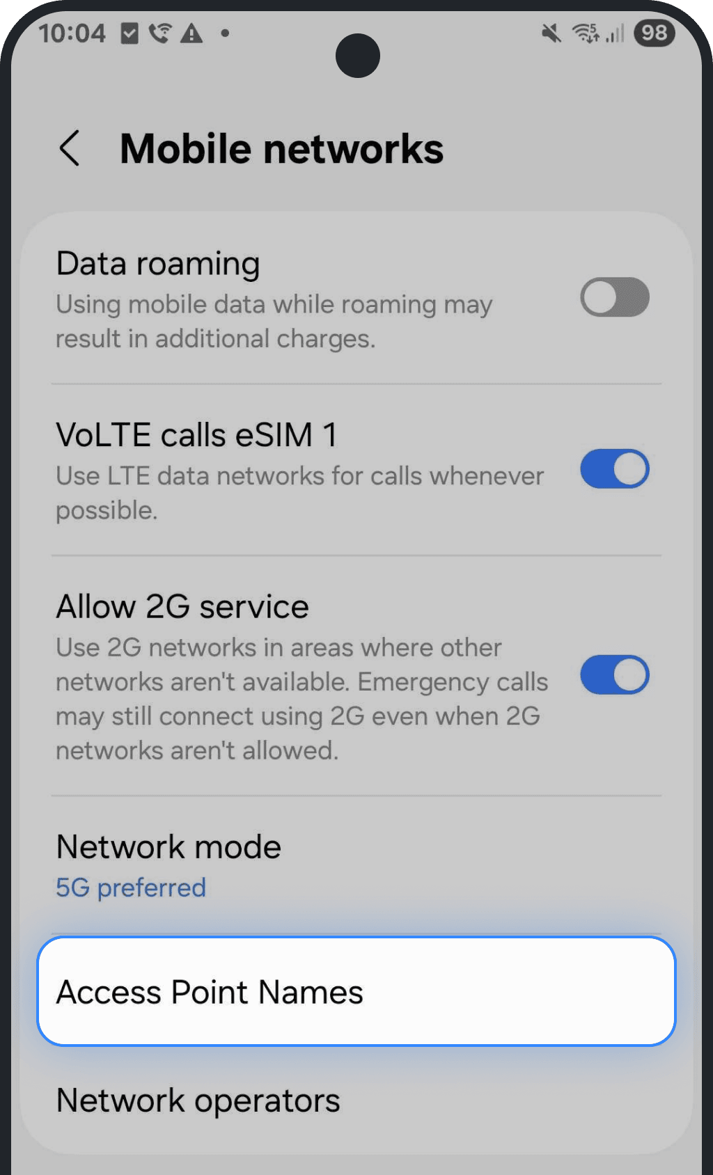 I can not install my eSIM | OHAYU